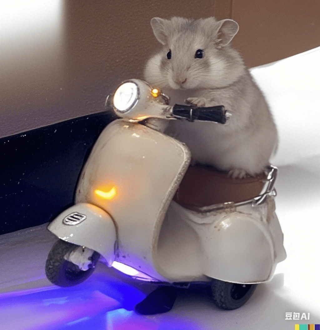 Hamster Accessories - Electric Scooter with Fun Sounds - Walmart.com