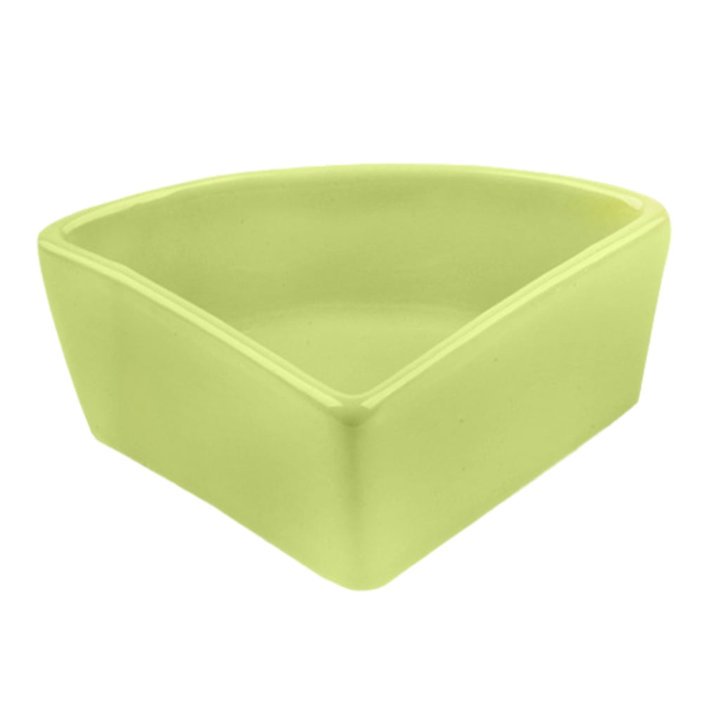 Hamster Bowl Ceramic Chewing Food Dish Water Bowl for Small Rodents ...