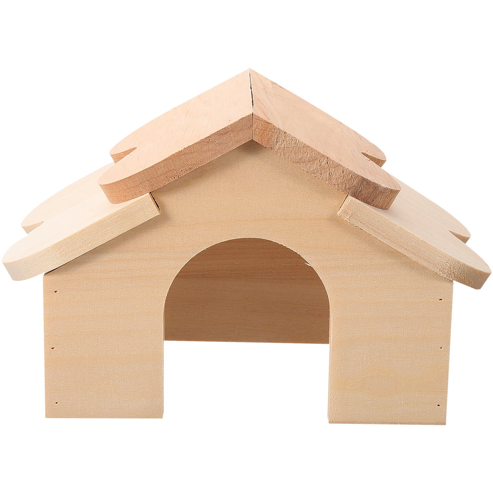 Wooden Toy House for Small Animals like Guinea Pigs Gerbils Light ...