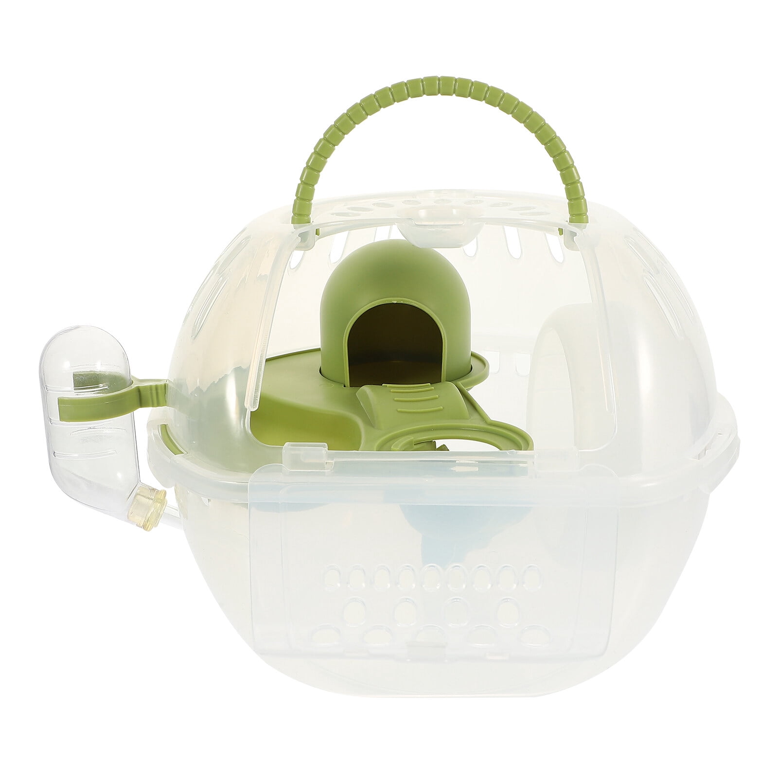 Gerbil Portable Hamster Cage Carrying Box Pet Carrier for Travel ...