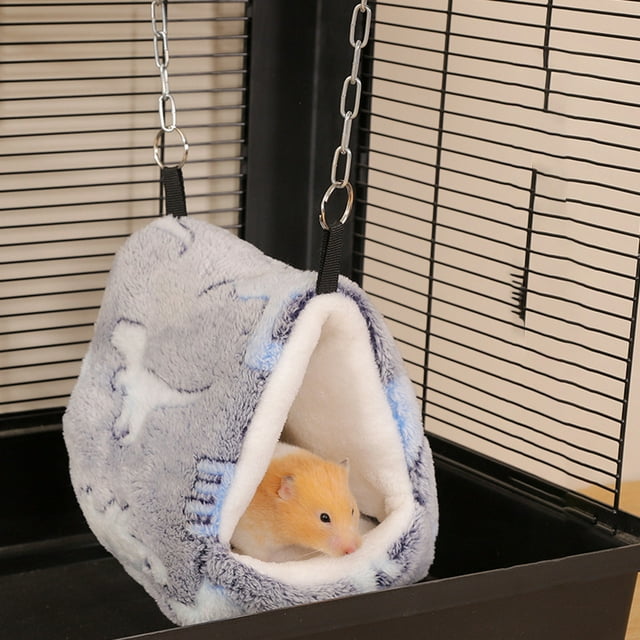 Hamster Cage Sack - Guinea Pig Bedding Rat House Bed Winter Warm Fleece ...