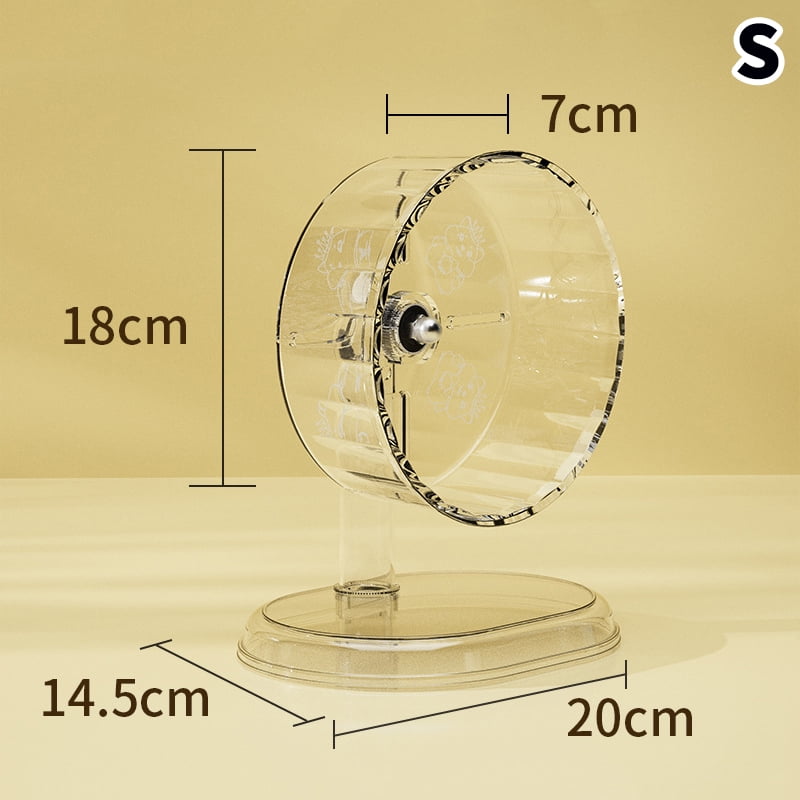Hamster Cage Wheel Hamster Exercise Wheel Acrylic Transparent Prevent ...