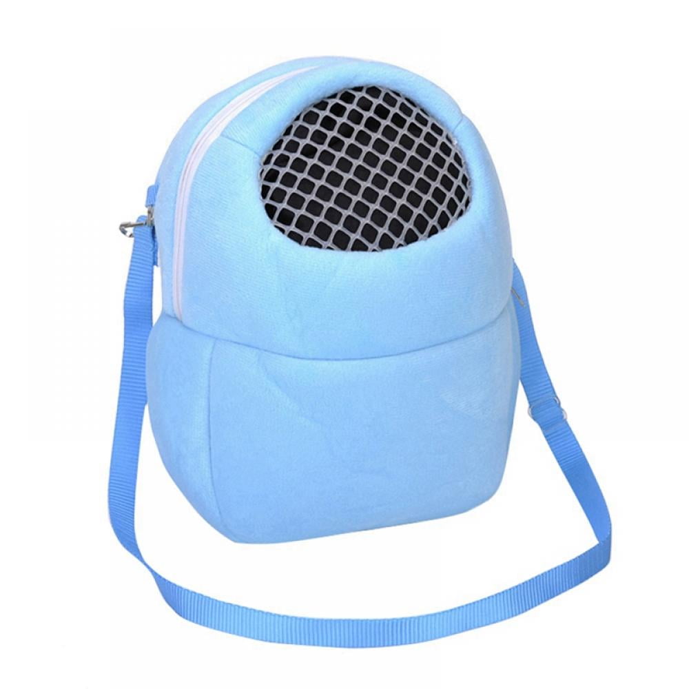 Hamster Carrier Bag Portable Pet Outgoing Travel Backpack Animals Warm ...