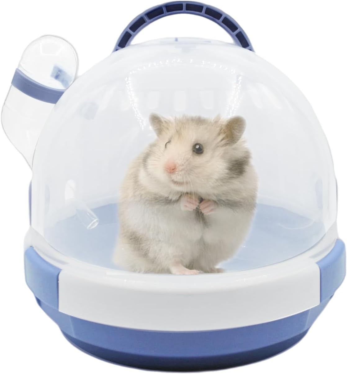 Hamster Carrier Cage Portable Cages Small Animals Carry Travel Case ...