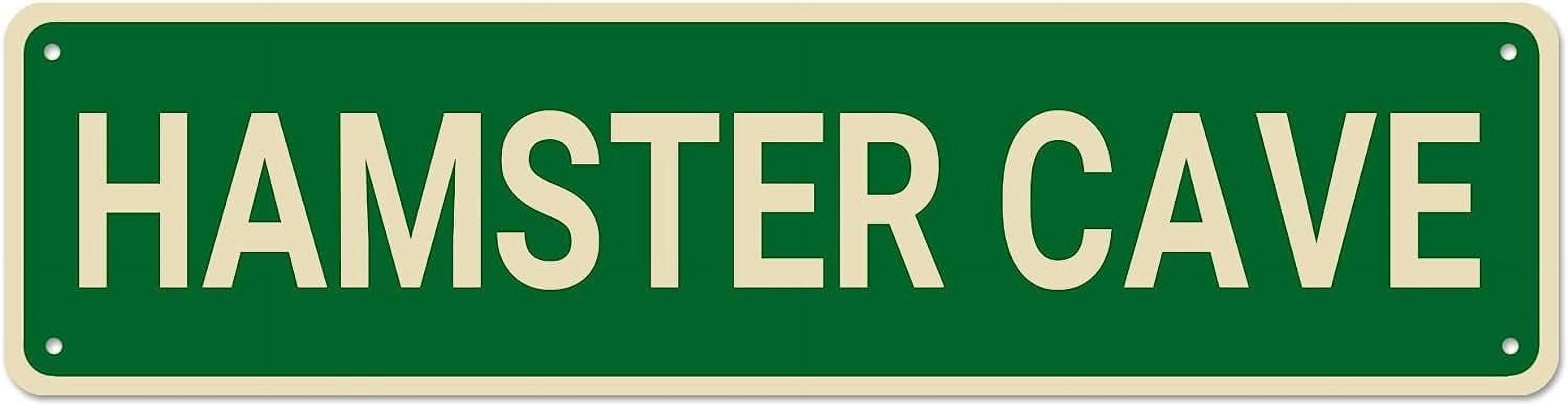 Hamster Cave Sign, Hamster Sign Hamster Decor Hamster Lover Gift, Funny ...