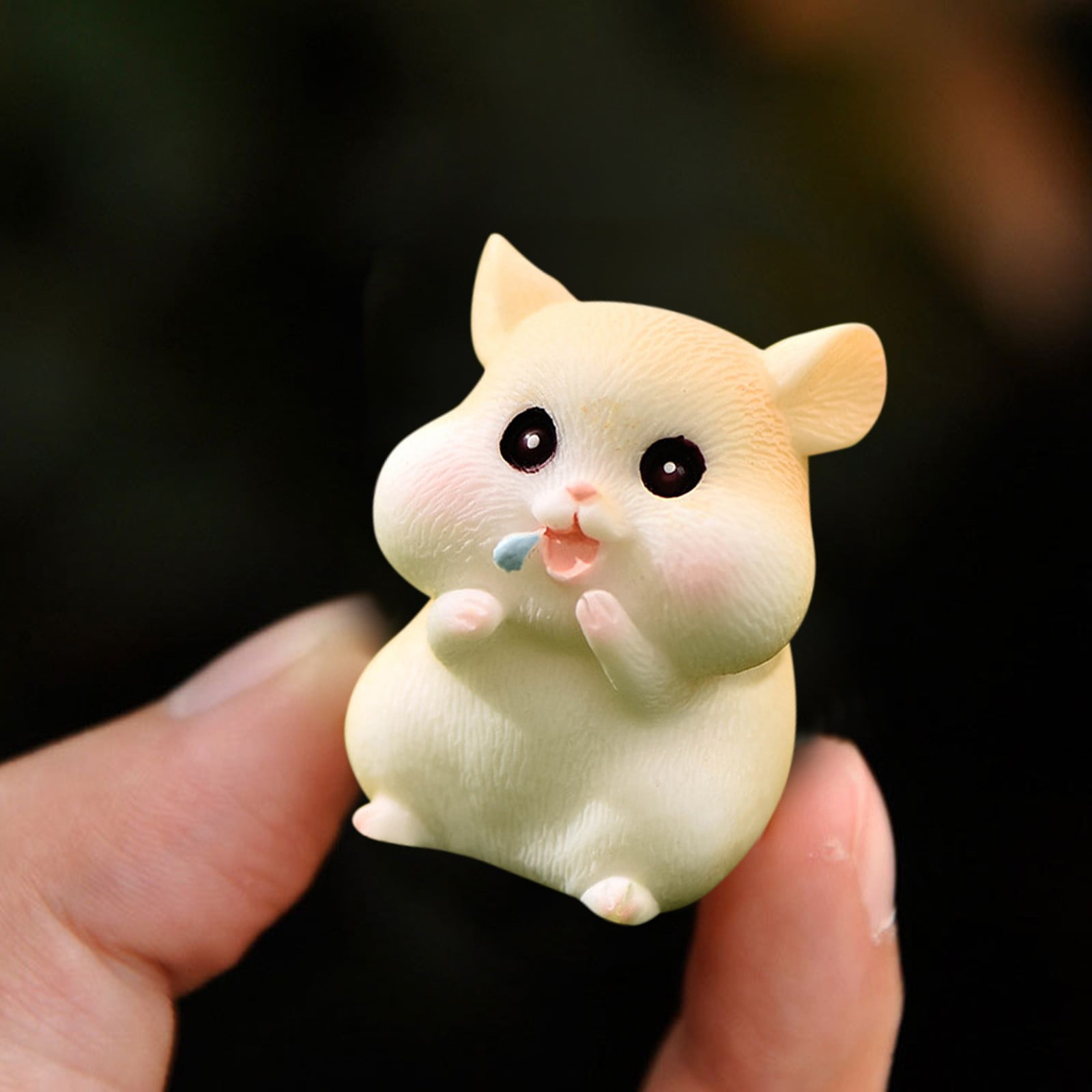 Hamster Character Figures Miniature Hamster Figurines Collection Fairy ...