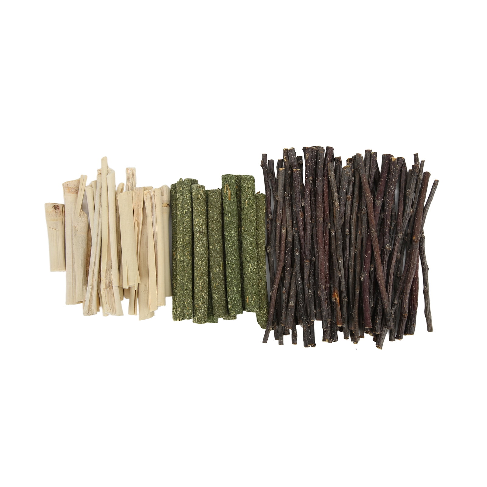 Hamster Chew Toy Set Safe Non Toxic Apple Branch Grass Stick Sweet ...