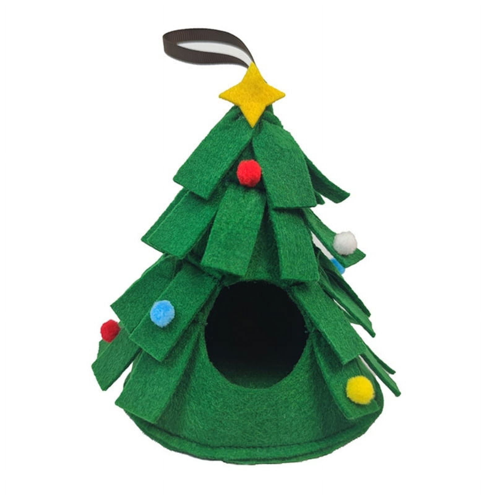 Hamster Christmas Tree Small House Guinea Pigs Small Felt Hideout ...