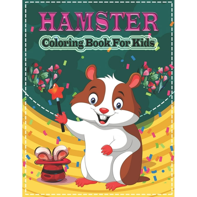 hamster coloring pages for kids