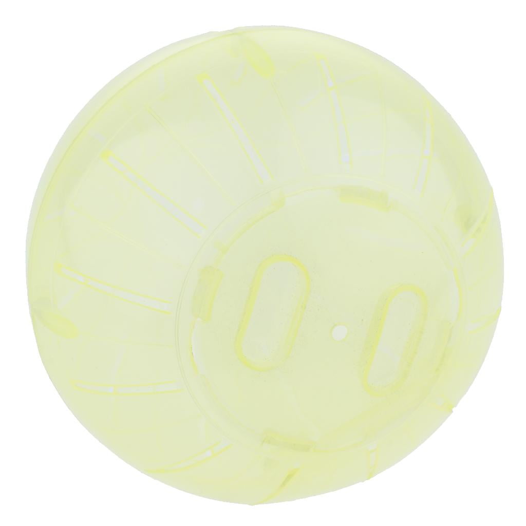 Hamster Crystal Gerbil Rat Exercise Ball - yellow, Dia.10cm - Walmart.com
