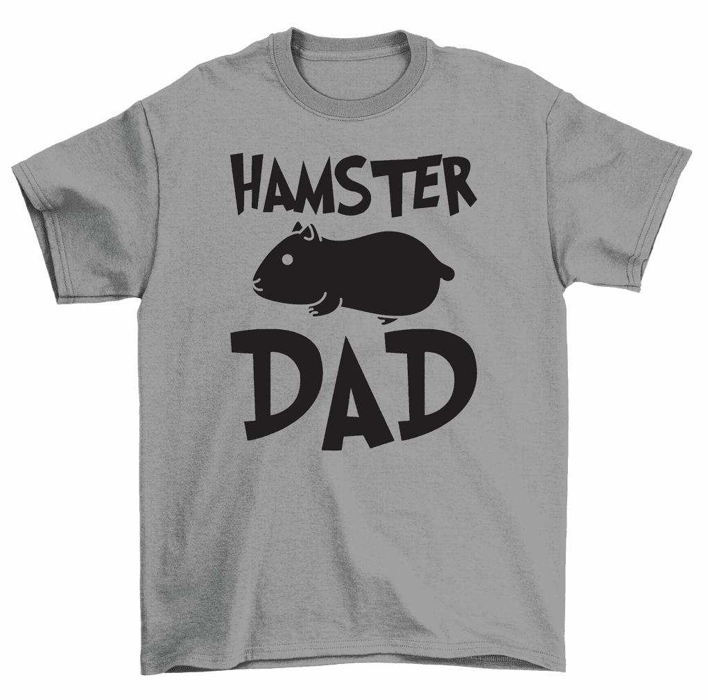 Hamster Dad Papa Husband Gift T-Shirt Men - Walmart.com
