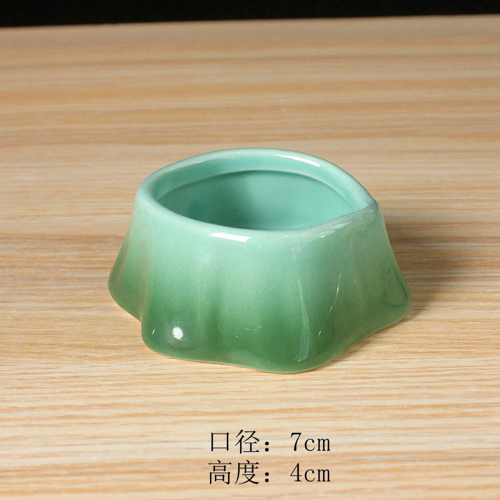 Raindrops Ceramic Hamster Food Bowl with Sturdy Base for Pets Assorted ...