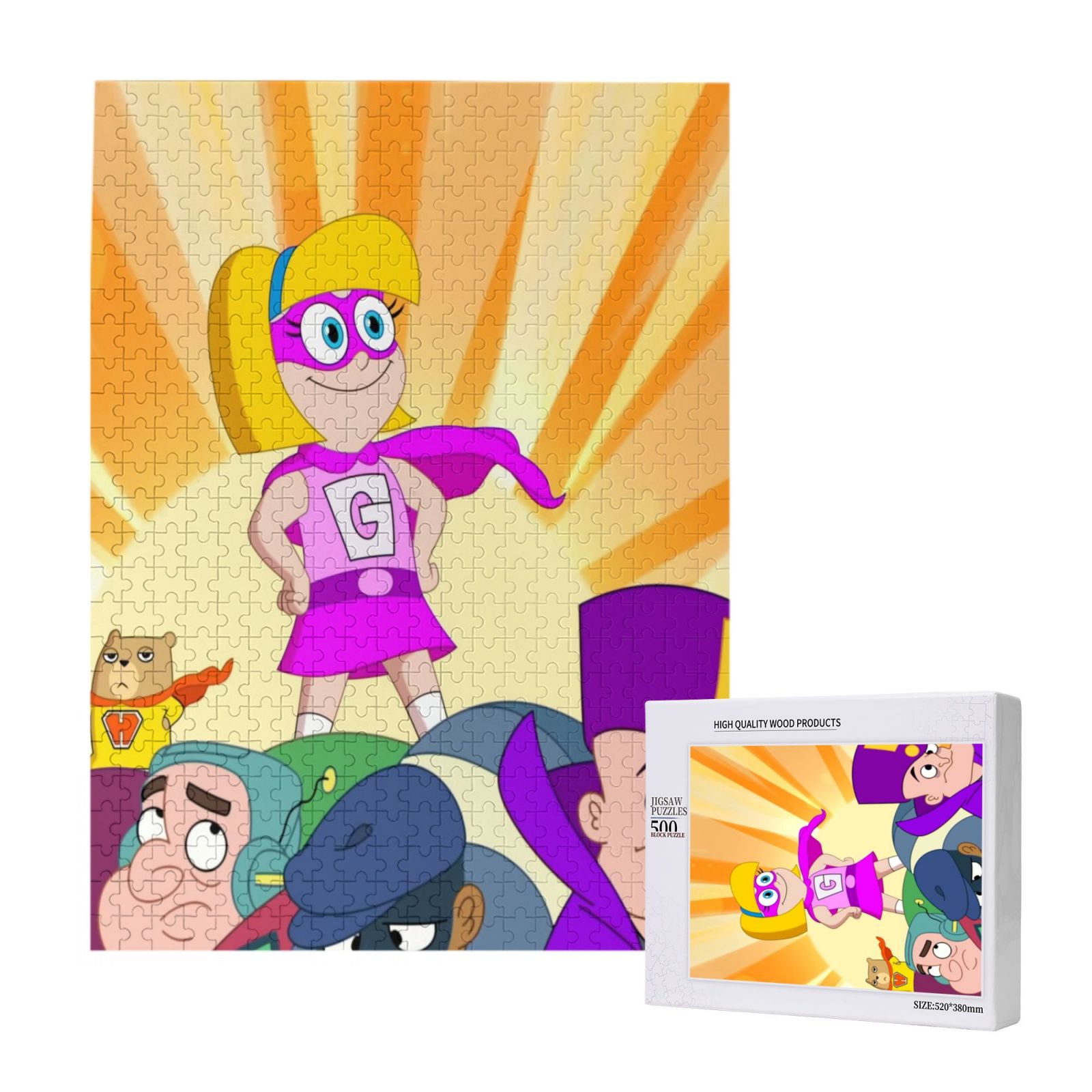 Hamster & Gretel Jigsaw Puzzle 300 500 1000 Piece Colorful Puzzles ...