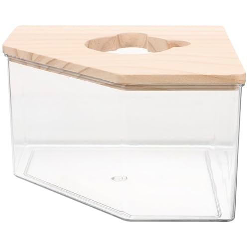 Hamster Hideout Hamster Sand Bath Box Transparent Acrylic Sand Bath ...