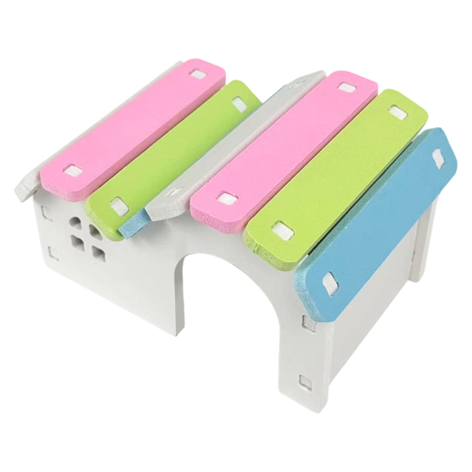Hamster Hideout Wooden House, Syrian Hamster Cage Accessories for ...