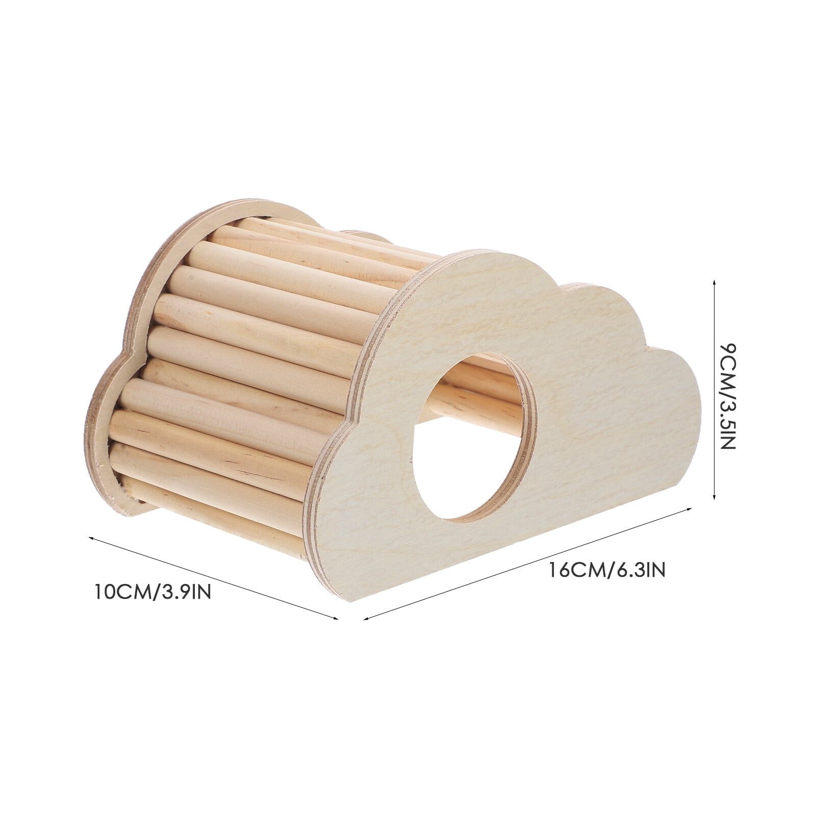 Hamster Hiding House Pets Exercising Nest Guinea Pig Hideout Small Pets ...