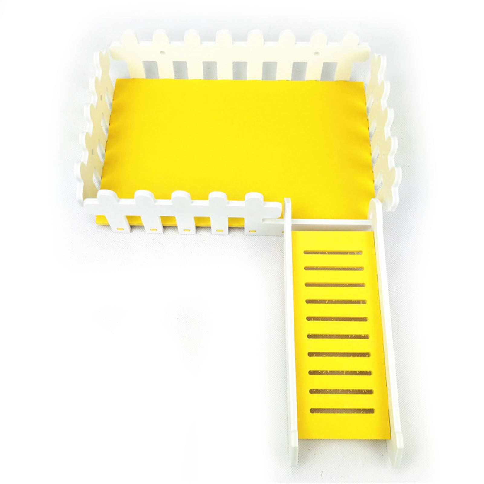 Hamster House Slide Platform Washable Detachable Easy to Install PVC ...