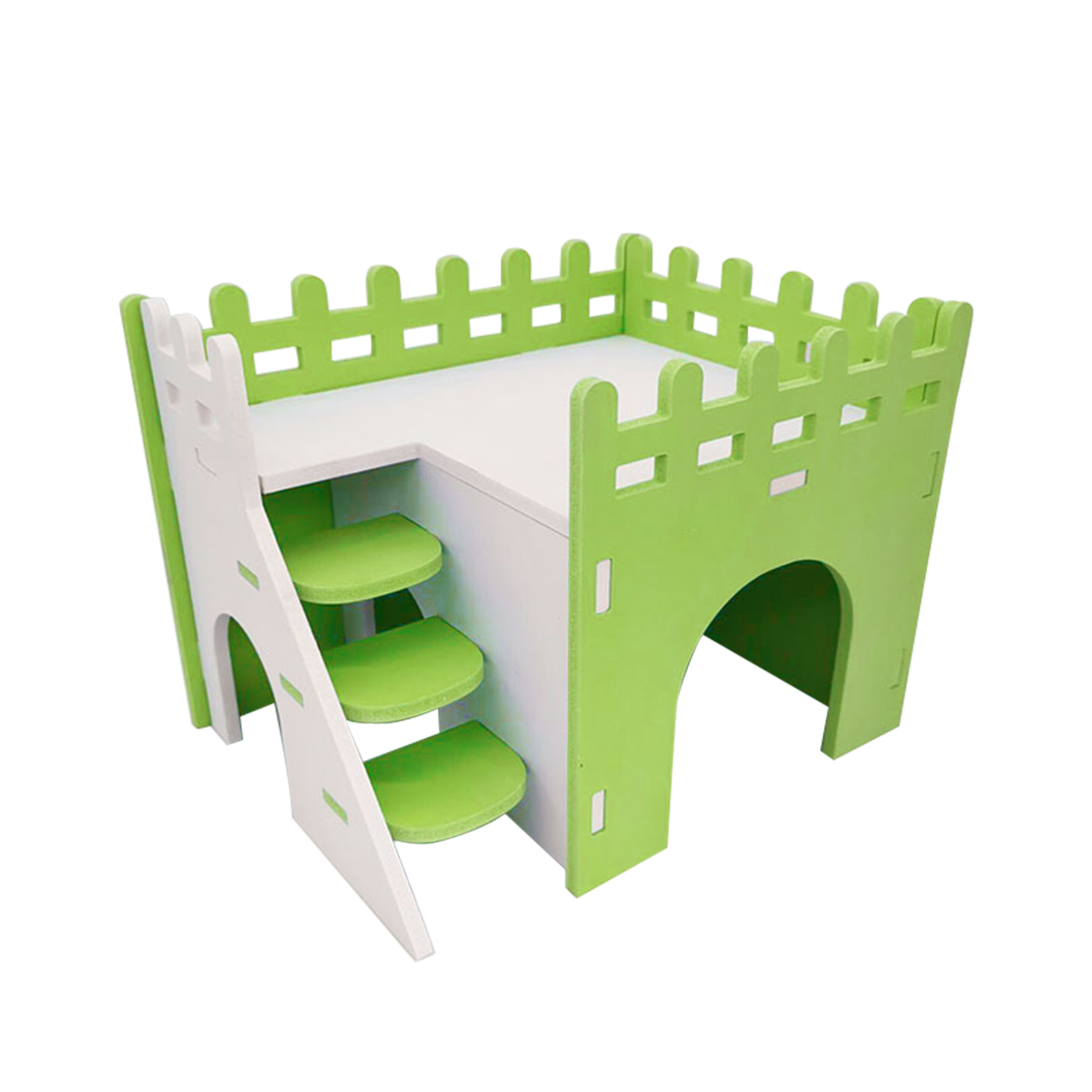 Hamster House Ventilated Design Double Layers Living Villa Hedgehog ...
