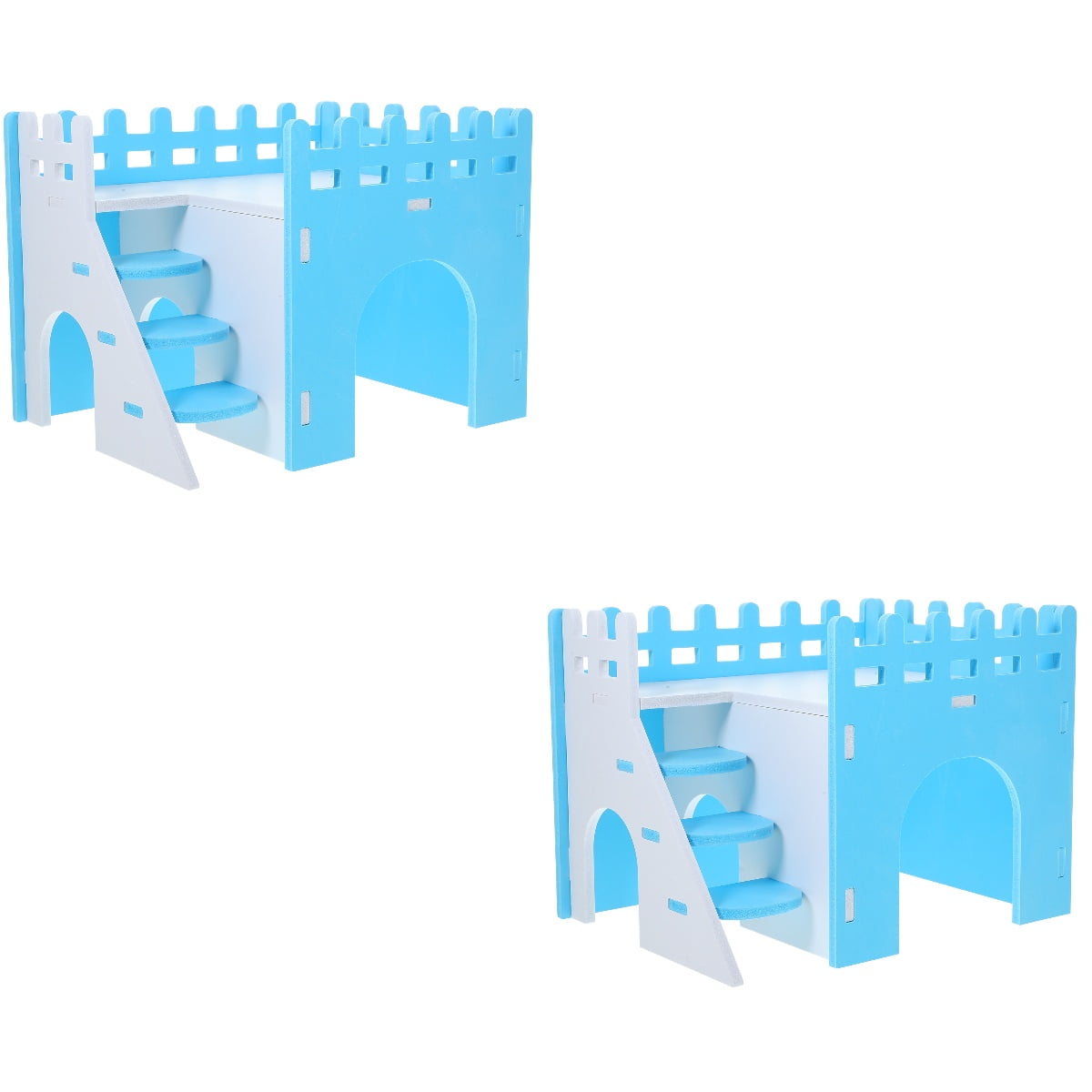 Hamster Hut Pvc Pet Furniture Small House Mice Platform Exercise ...