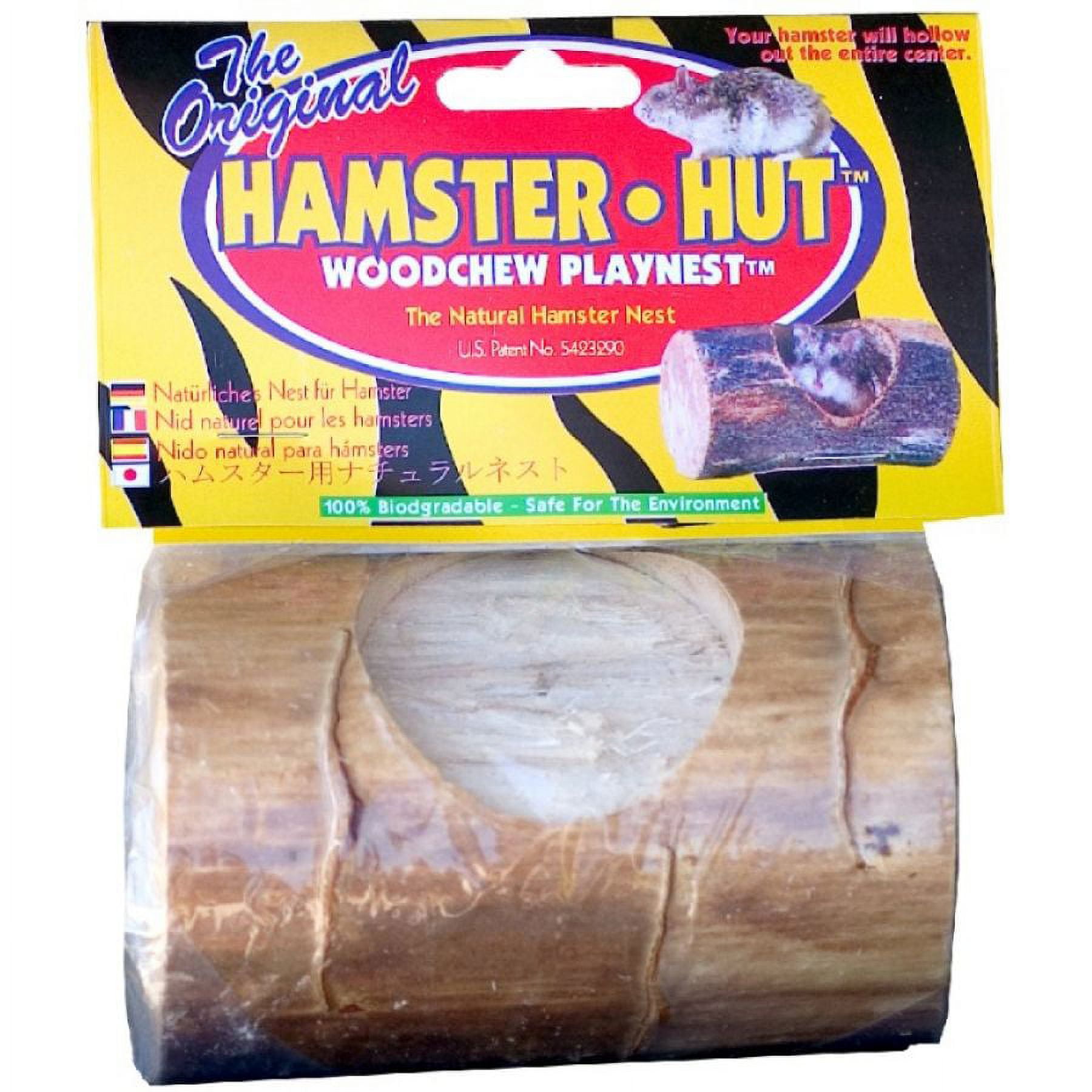 Hamster Hut Woodchew Playnest Hamster Hut - Walmart.com