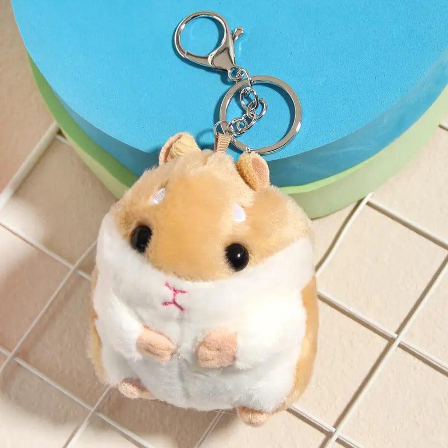 Hamster Keychain Backpack Charms Stuffed Animals Keyring - Walmart.com