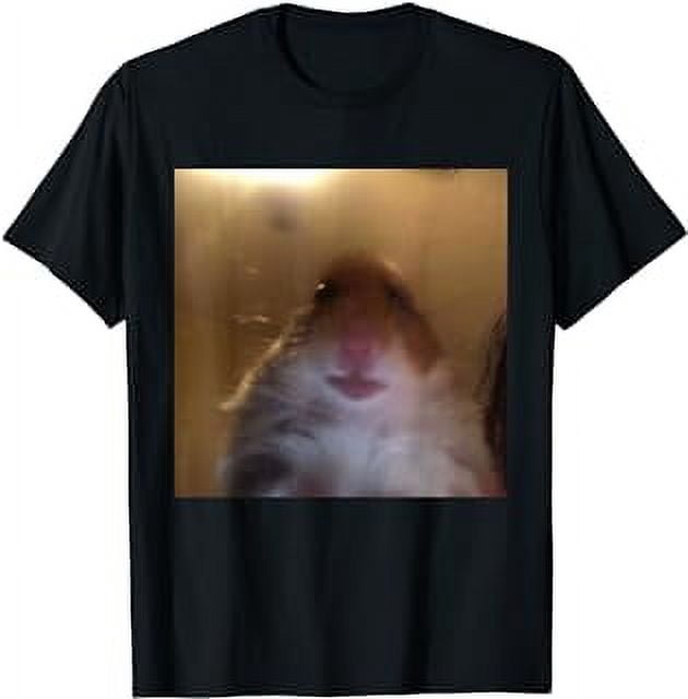 Hamster Mobile Phone Front Camera - Funny thanks Meme T-Shirt - Walmart.com