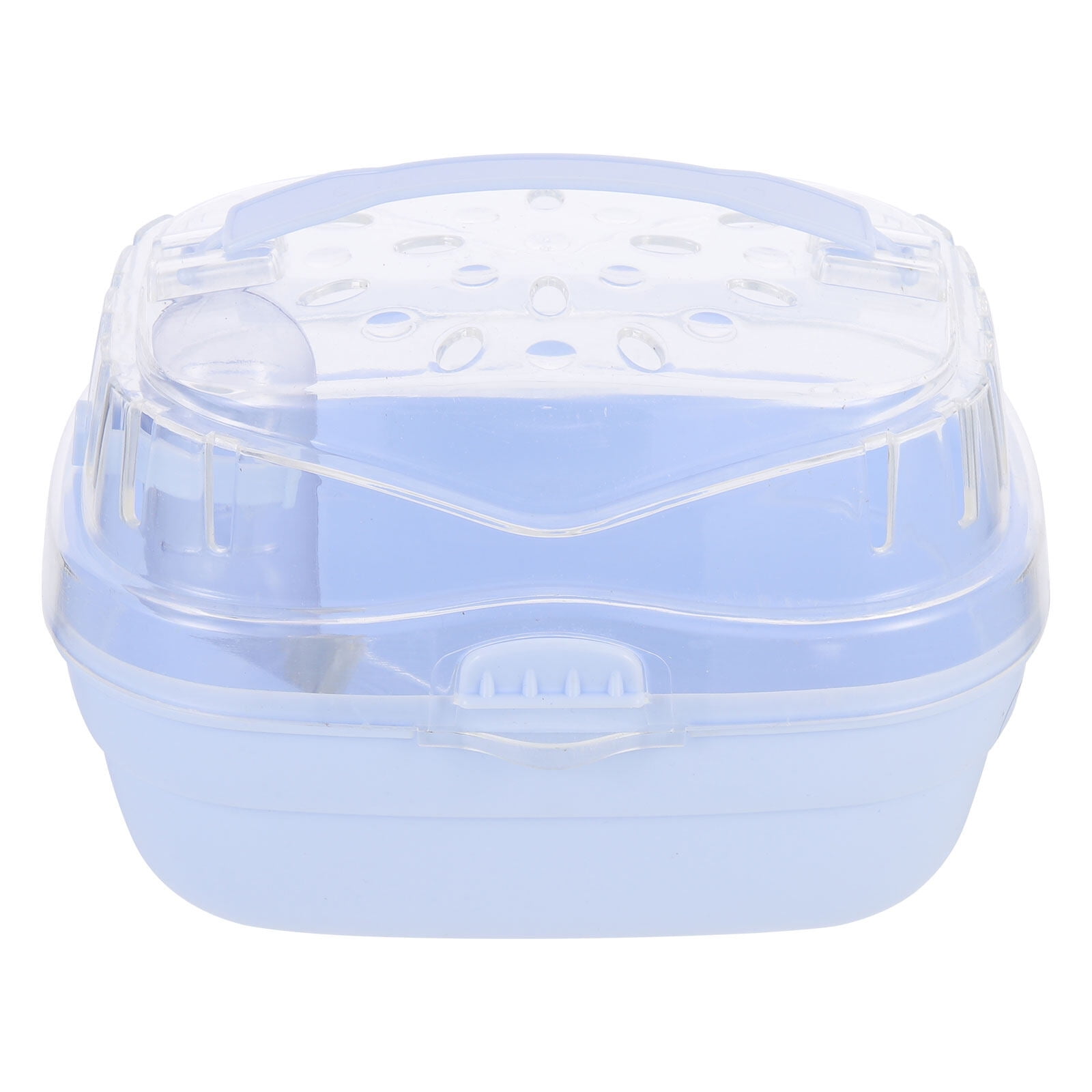 Hamster Out of Cage Travel Carrier Cages Pet Clear Tote The Bag White ...