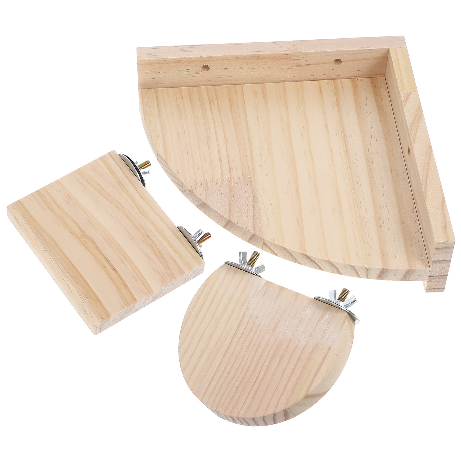 FELTECHELECTR Wooden Jumping Stand for DIY MultiColored Pet Springboard ...