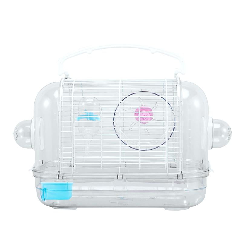 Hamster Plastic Travel for Case Bird for Carrier Parrot Carrying Cage ...