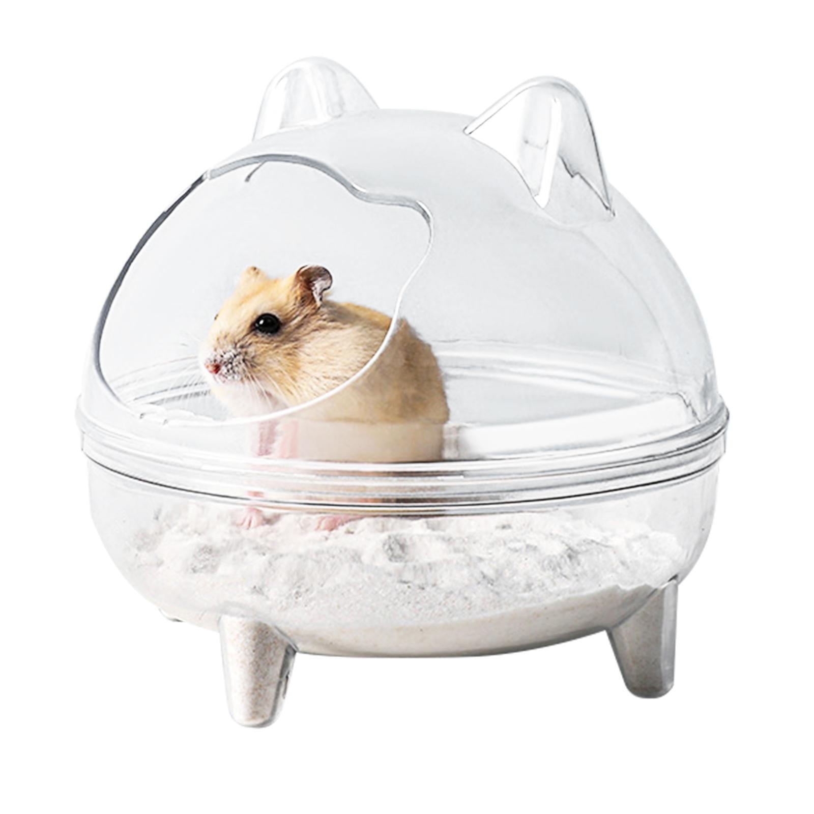 Hamster Sand Bath Container, Large Sandbox Toilet Gerbil Batheoom, Tiny ...