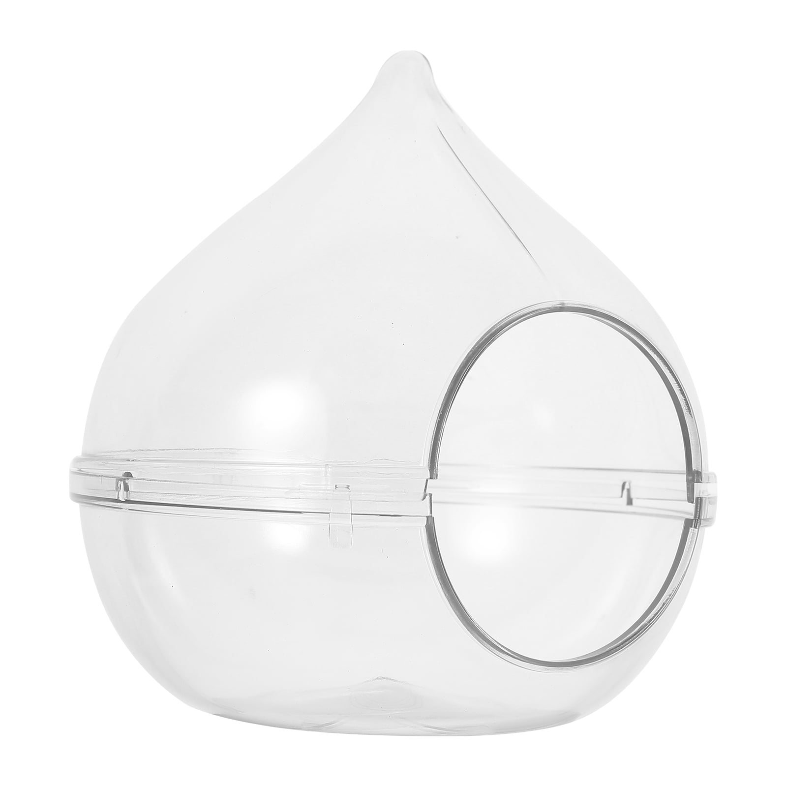 Hamster Sand Bath Container Transparent Hamster Bathroom for Small ...
