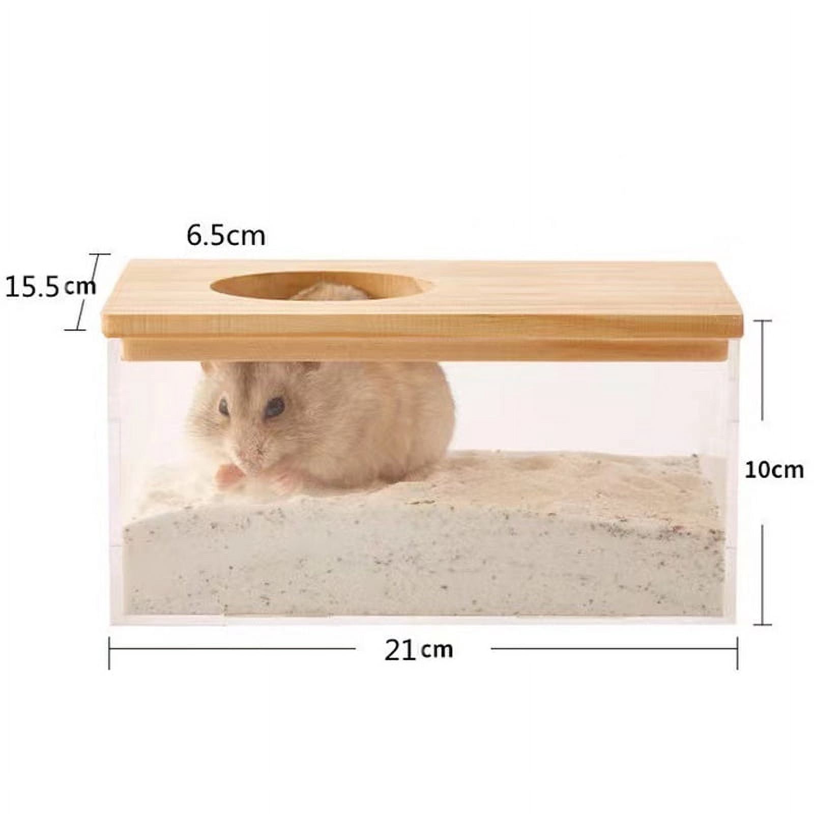 Hamster Sand Bath Shower Box Transparent Hamster Sand Bath Shower Room ...