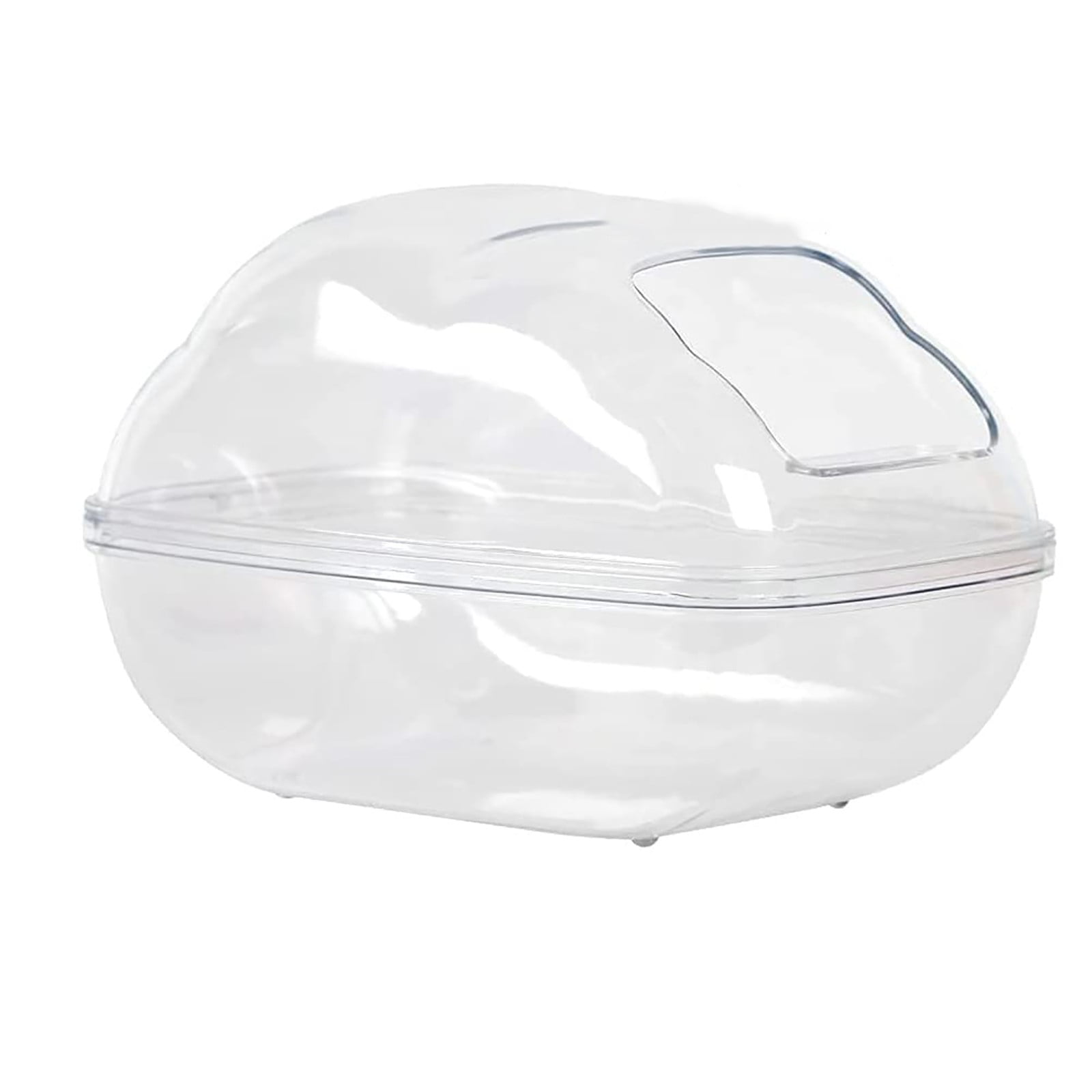 Hamster Small Animal Sand Bath Box Transparent 360° Detachable ...