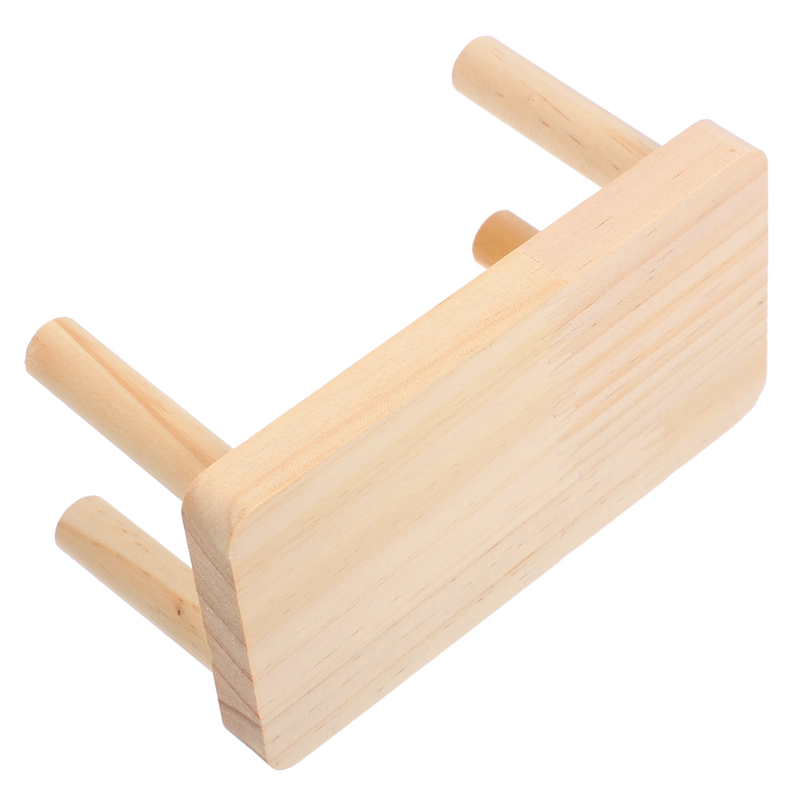 Hamster Solid Wood Platform Toy Wooden Rat Platforms Guinea Pig Hideout ...