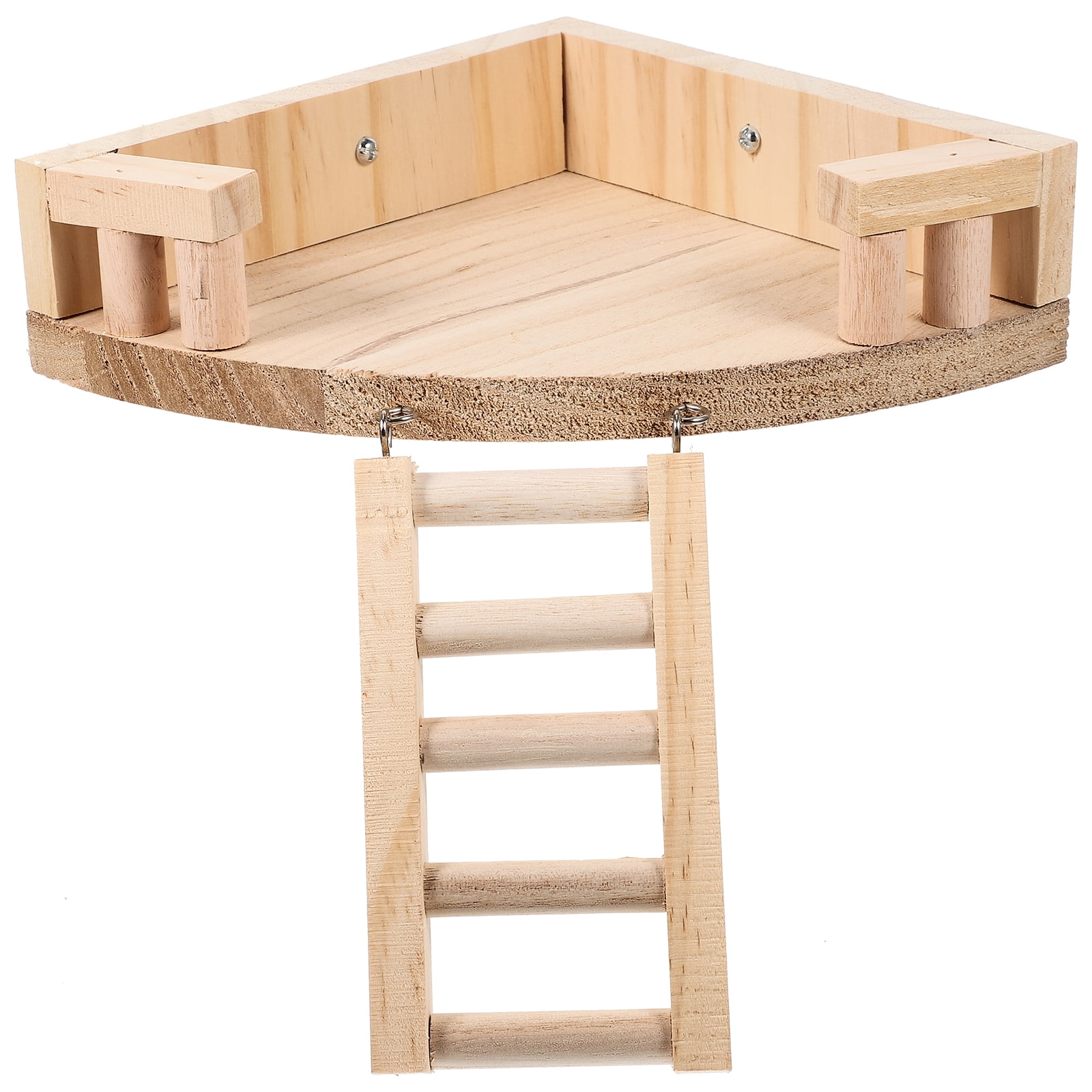 Hamster Stand Interesting Platform Wooden Playset Decor Decorate ...