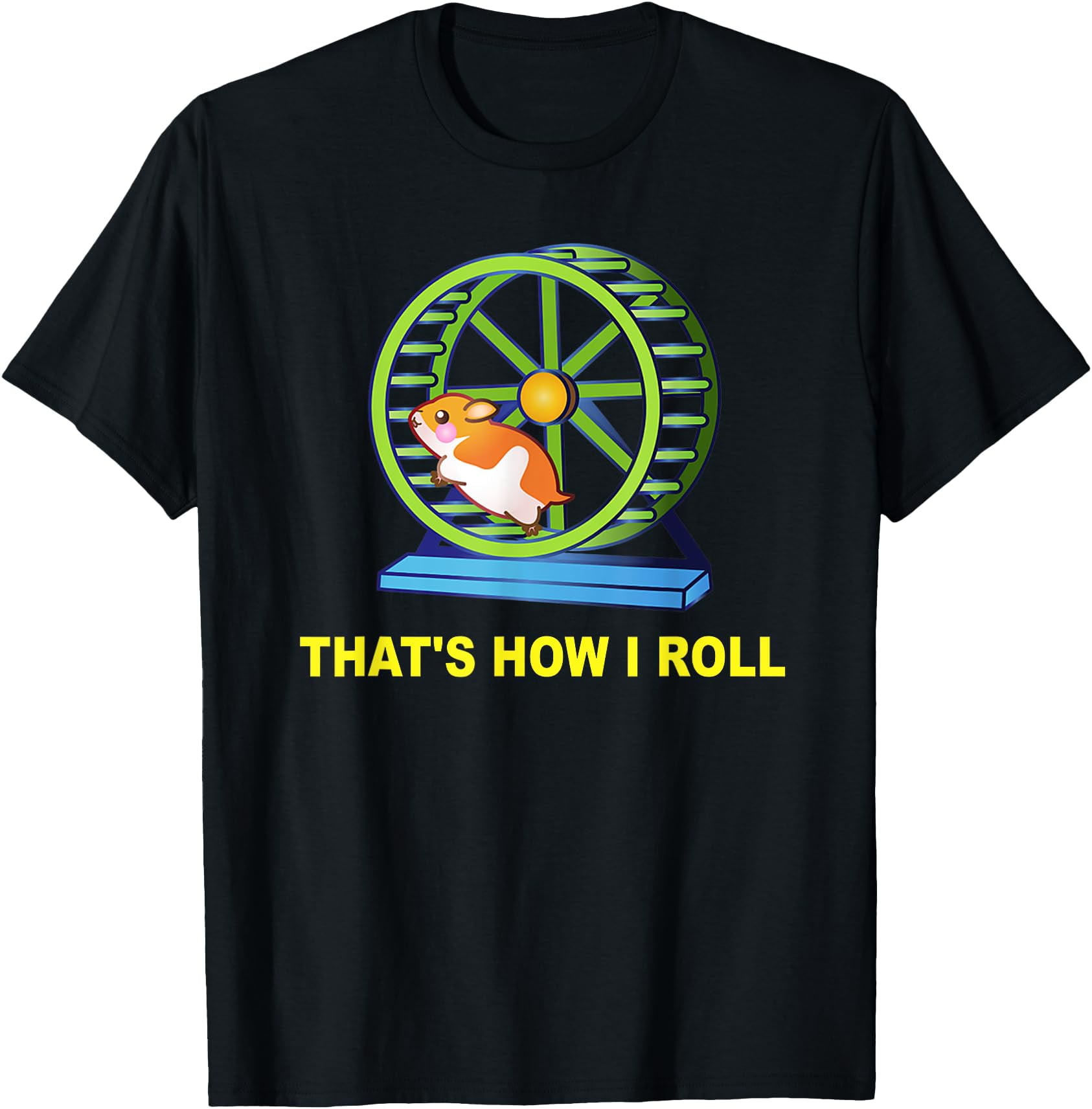 Hamster This Is How I Roll Hamster Cycling Shirt Gift T-Shirt - Walmart.com