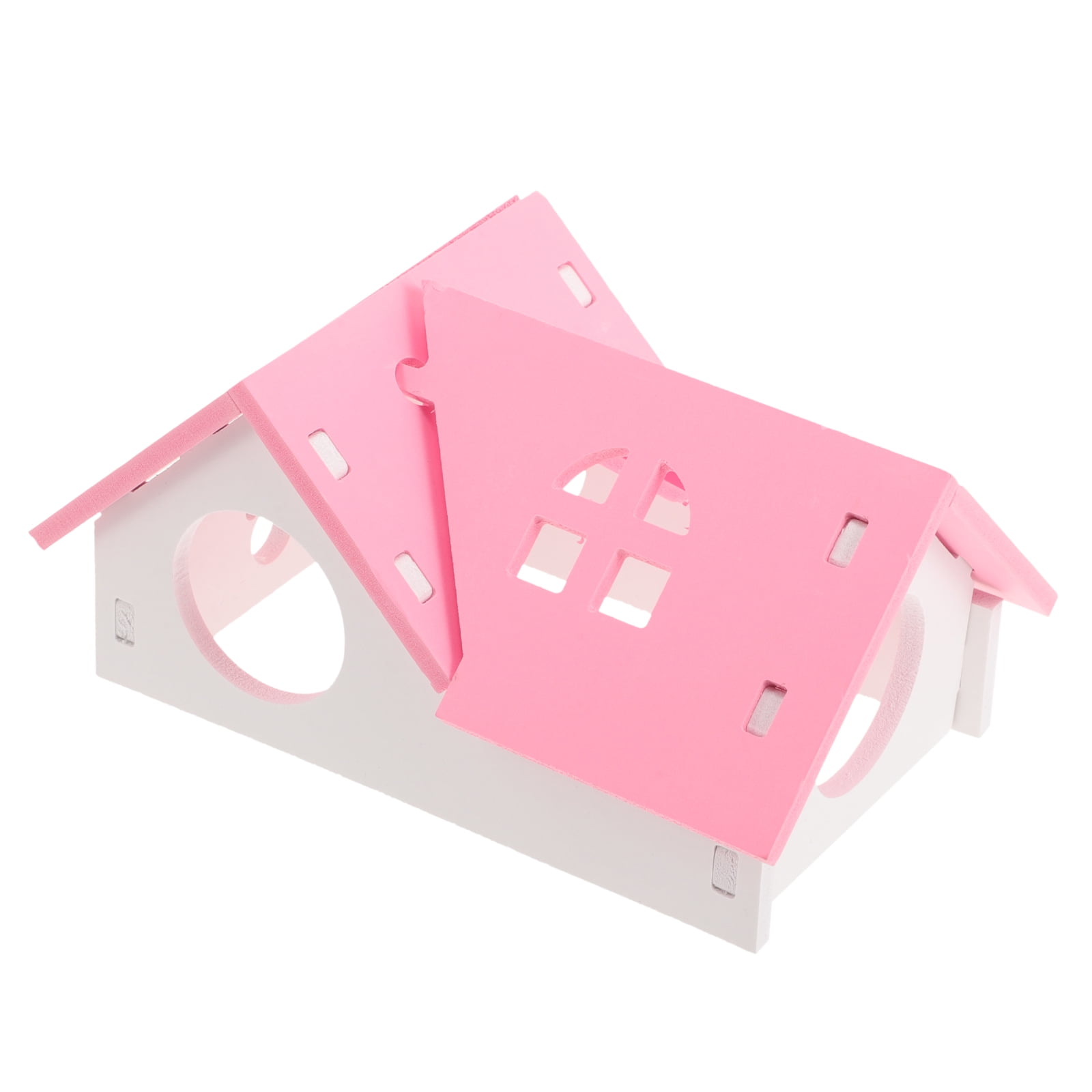 Hamster Toy Household Cage Rat Hideout Hideaway Guinea Pig Toys Hut ...