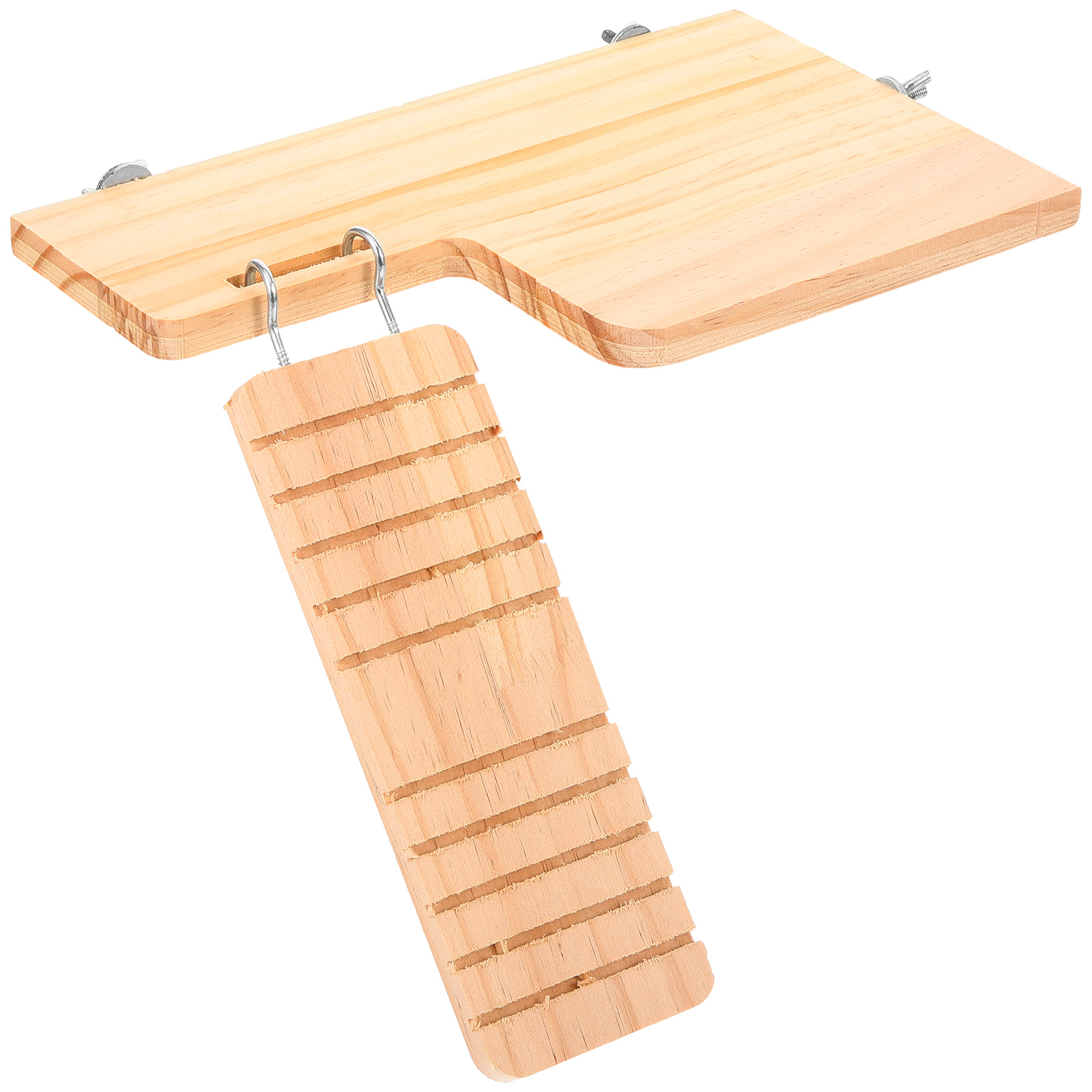 Hamster Toy Stairs Wooden Playset Hamster Supplies Guinea Pig Rest ...