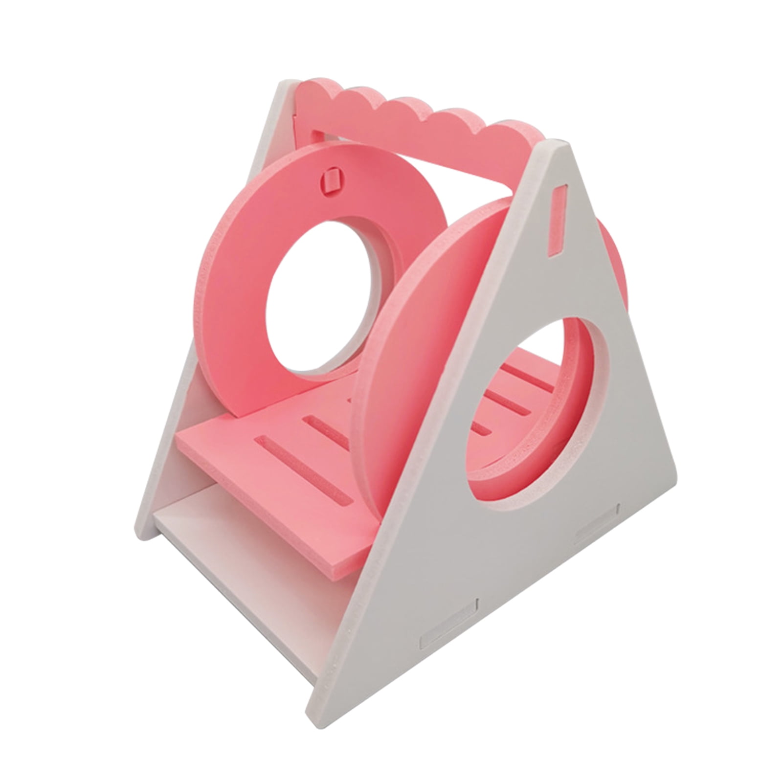 Hamster Toys Swing Wooden Hanging Triangle Swing Pet Multicolor Hammock ...