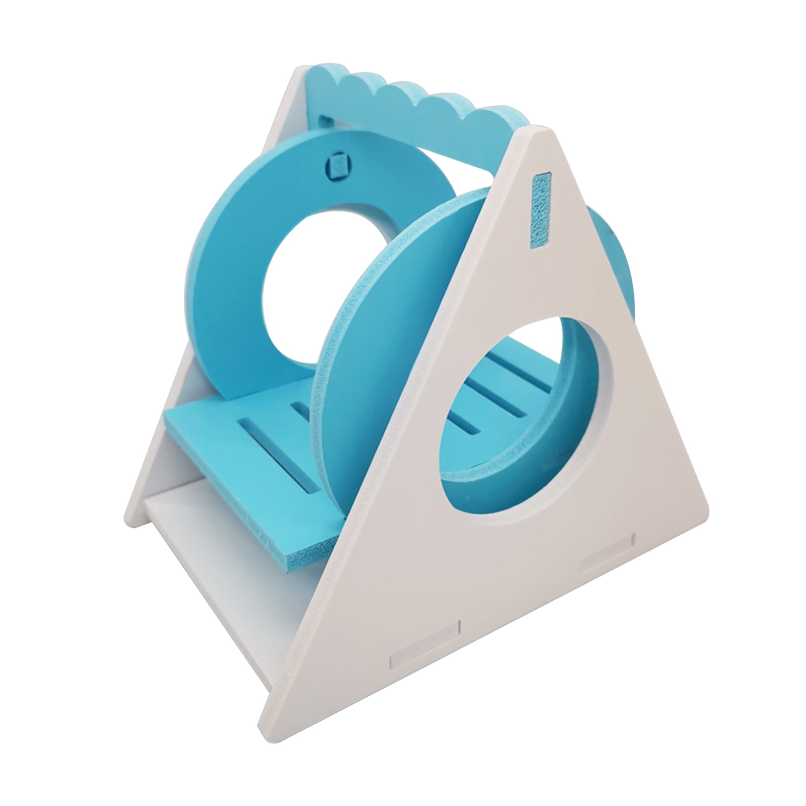 Hamster Toys Swing Wooden Hanging Triangle Swing Pet Multicolor Hammock ...