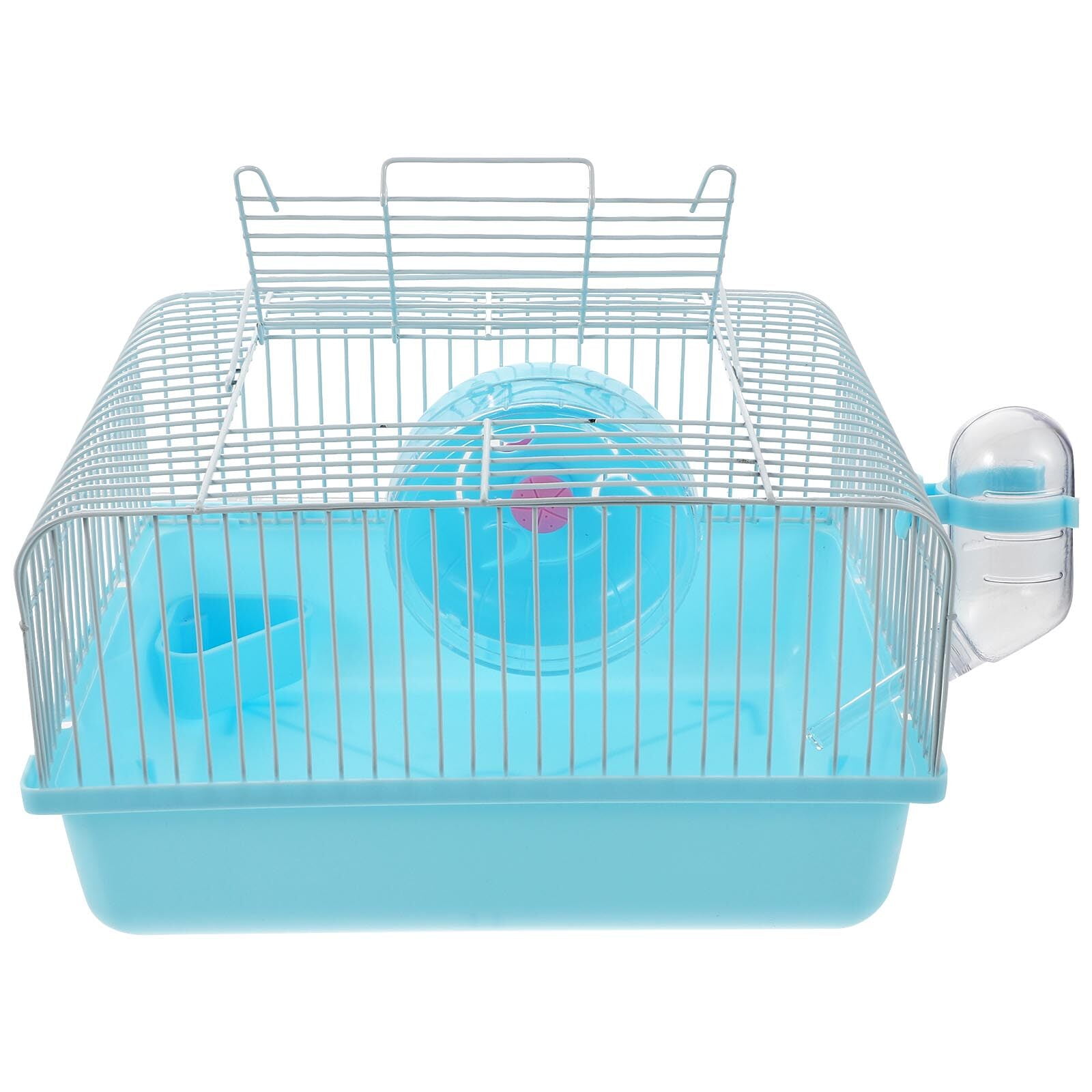 Hamster Travel Box Wheel Cage Sugar Glider Squirrel - Walmart.com