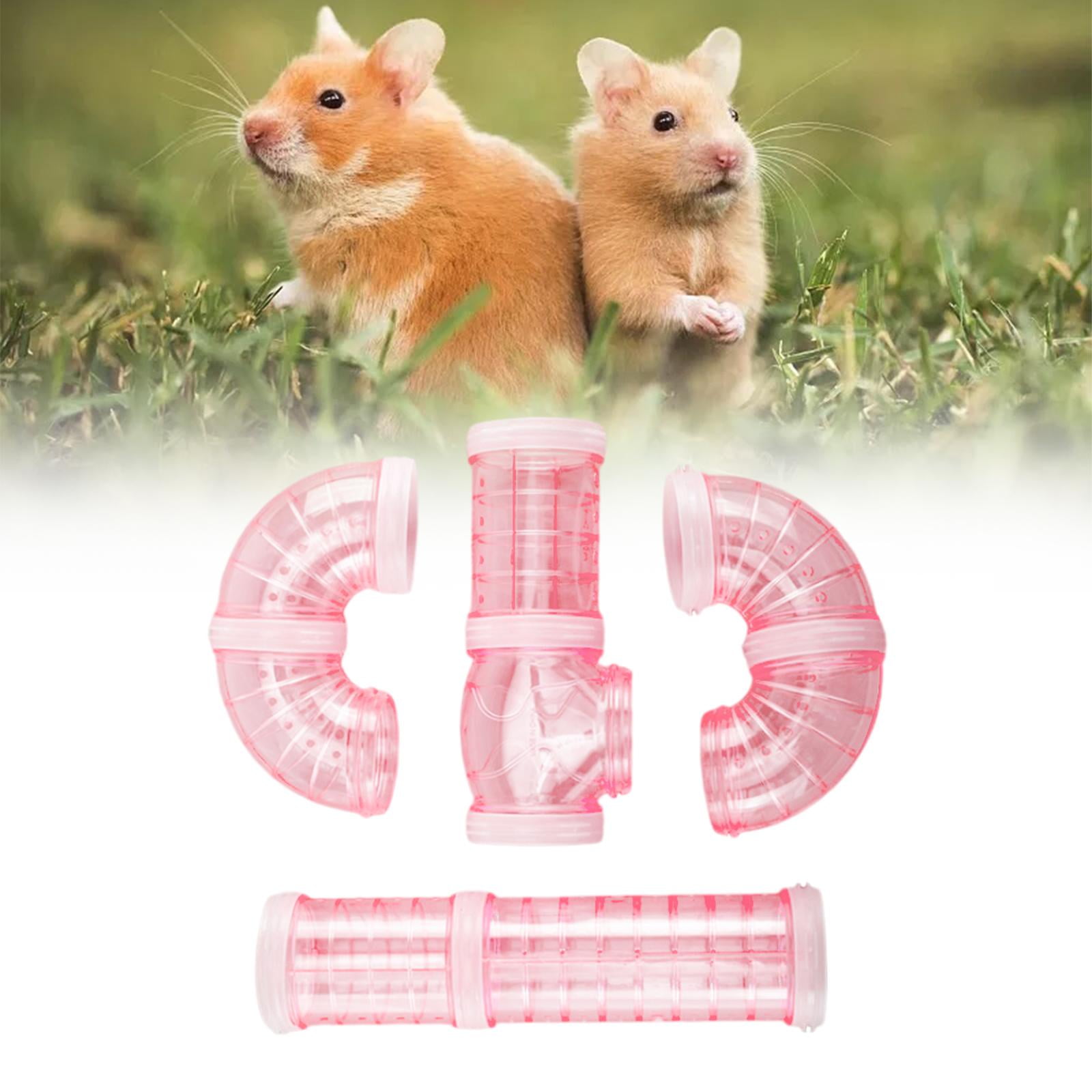 Hamster Tubes, Adventure External Pipe Set Transparent Hamster Cage ...