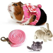 Pet Mesh Soft Harness with Leash Small Animal Vest Lead for Hamster ...