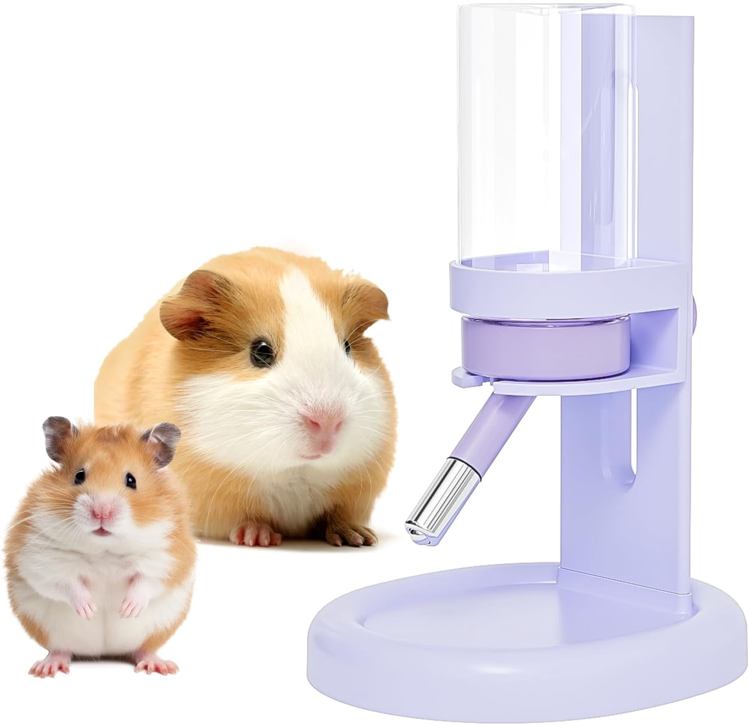 Hamster Water Bottle No Drip – 4 oz Guinea Pig Water Bottle for Glass ...