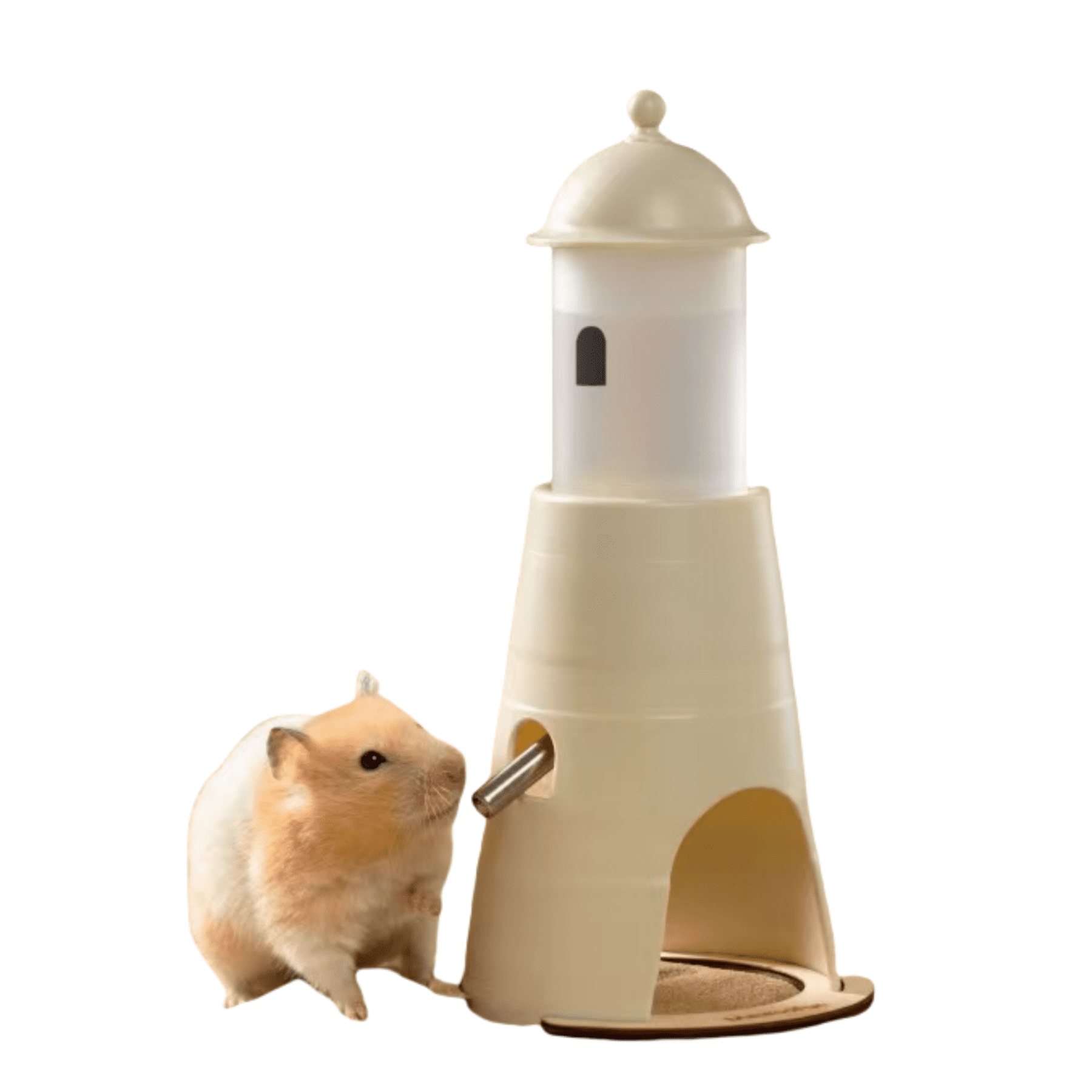 Hamster Water Bottle with Stand, Small Animal Water Dispenser, with ...