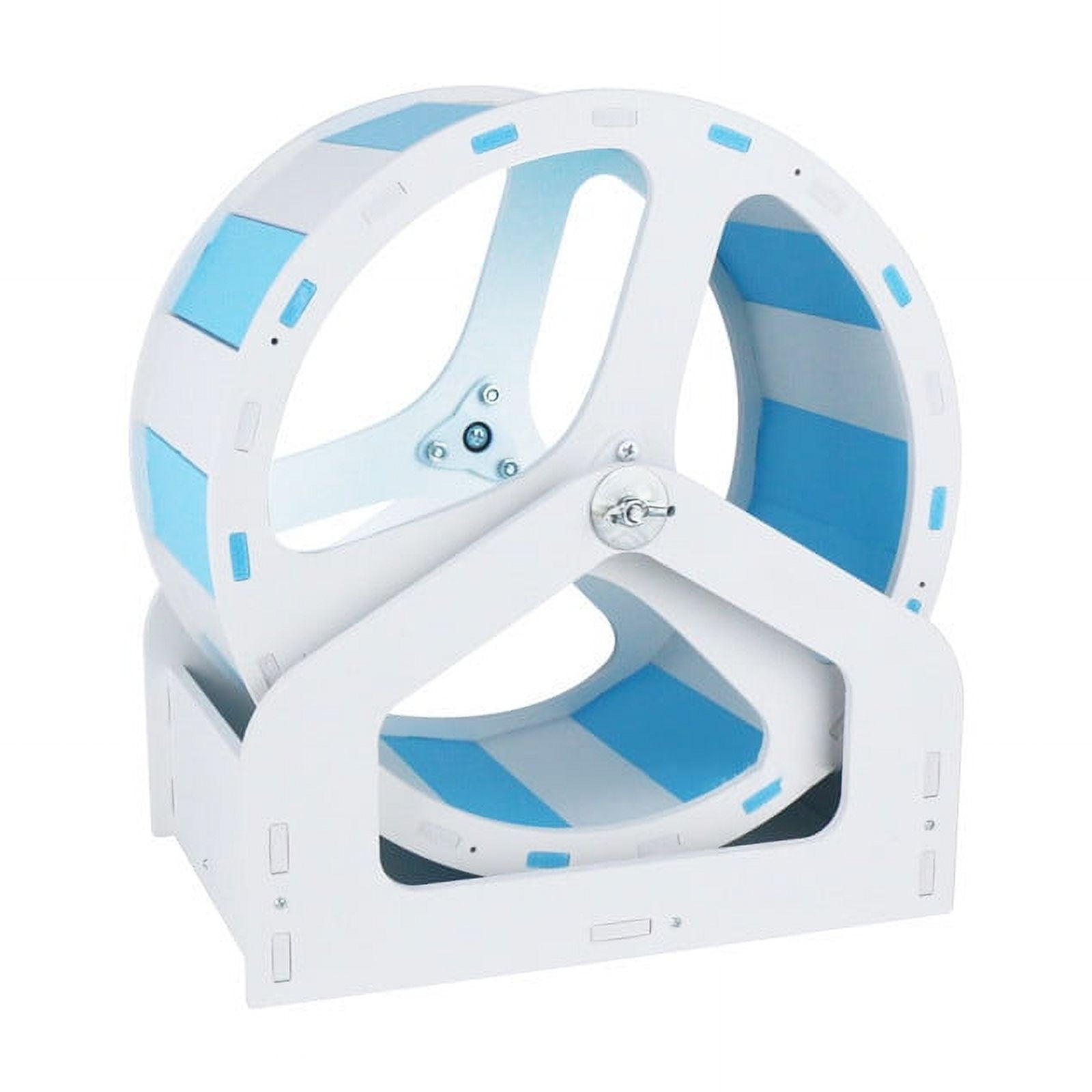 Hamster Wheel PVC Wood Plastic Board Silent Hamster Exercise Wheel with ...