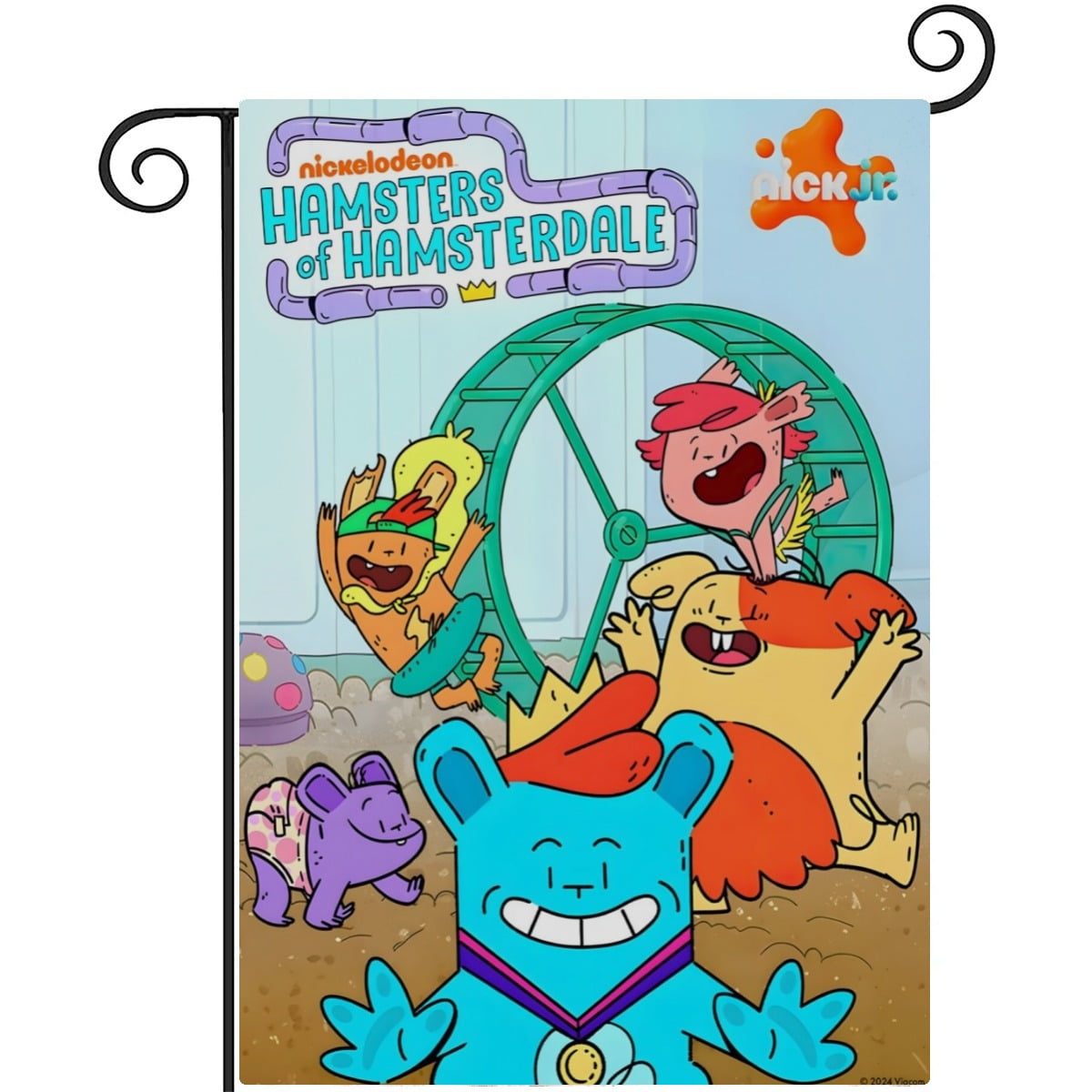 Hamsters of Hamster Dale-themed Garden Flag. Perfect gift for fans ...