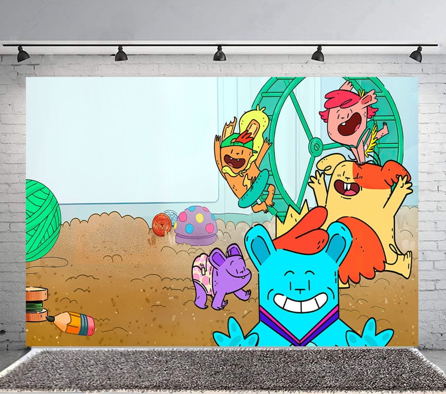 Hamsters of Hamster Dale Backdrop Banner Party Supplies Poster Movie ...