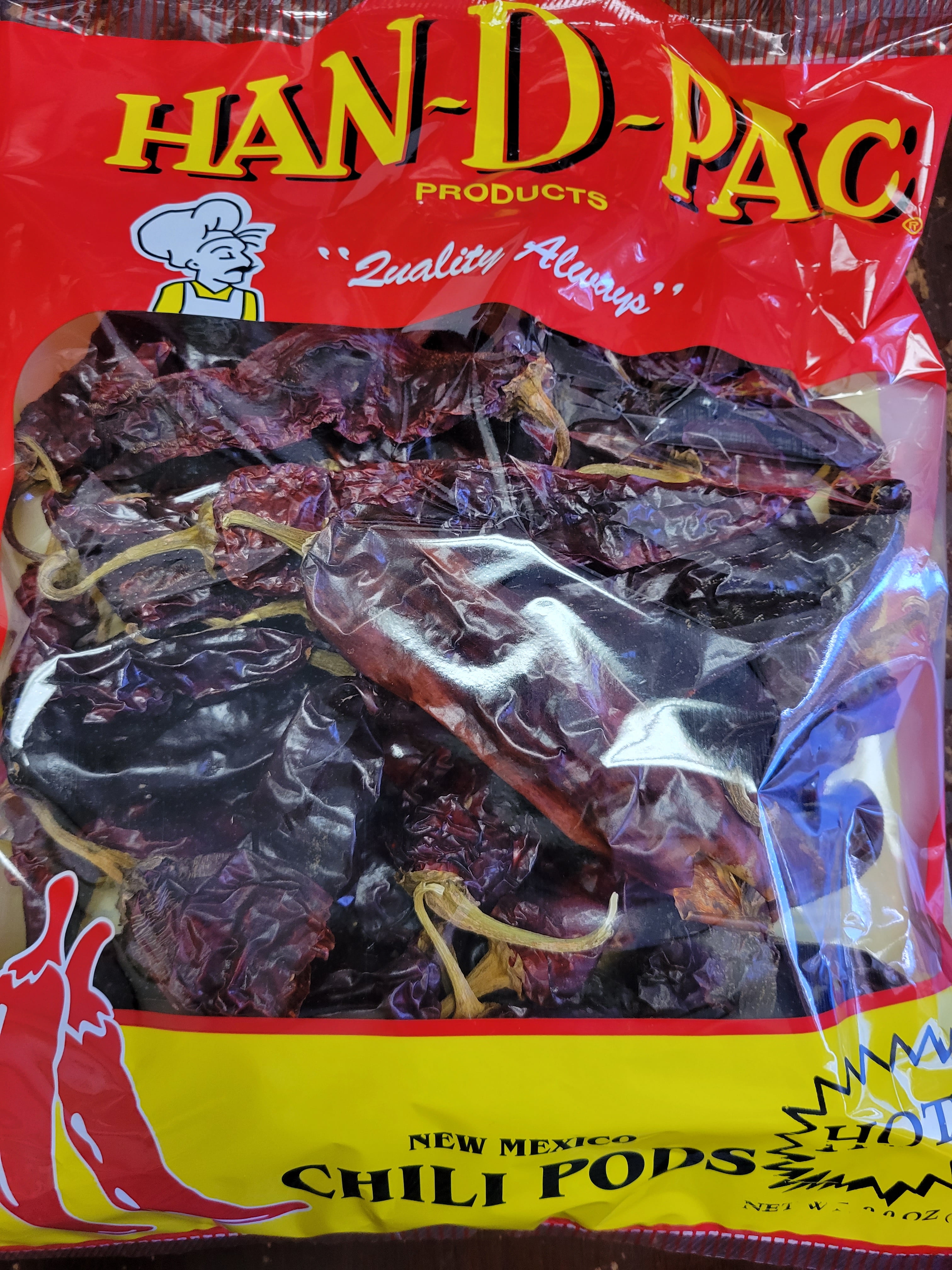 Han D Pac Hot Chili Pods, 9.0 oz - Walmart.com