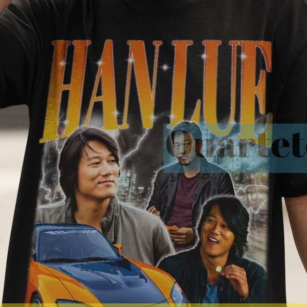 Han Lue, Han Lue Tshirt, Han Lue Shirt, Han Lue Sung Kang, Retro Sung ...